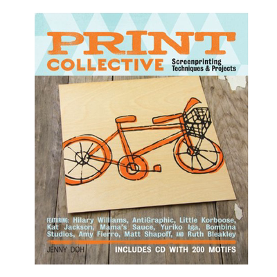 【现货】 Print Collective，印刷集合（含CD） 英文原版图书籍进口正版 Jenny Doh 手工制作