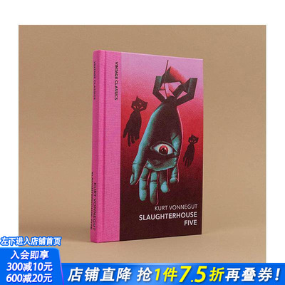 【预售】【1/4复古布脊经典】五号屠场 库尔特·冯内古特Vintage Quarterbound Classics:Slaughterhouse5英文文学小说正版进口书