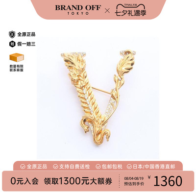 中古Versace范思哲胸针