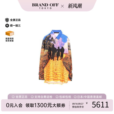 中古LV路易威登上衣メンズ丝绸