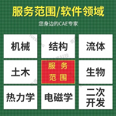 代做abaqus/ansys/fluent/admas/isight/maxwell/comsol仿真模拟