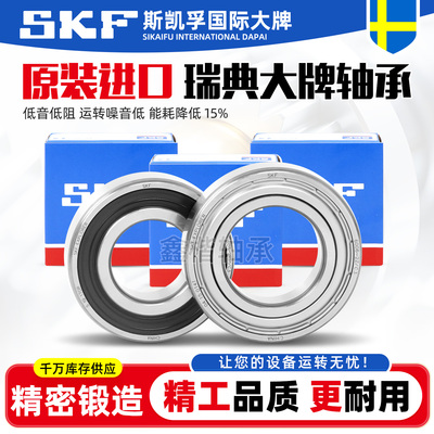 瑞典SKF进口轴承6007 6008 6009 6010 6011 6012 6013/2Z/2RS1/C3