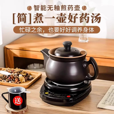 德国knx家用全自动电煎壶煎药壶中医药插电中药煎锅熬药罐电砂锅