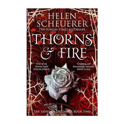 英文原版 Thorns & Fire 荆棘与烈火 奇幻浪漫小说 The Ashes of Thezmarr系列 英文版 进口英语原版书籍