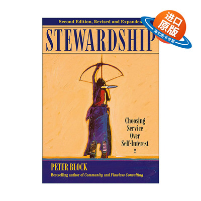 英文原版 Stewardship 管理宝典 服务至上 企业管理 Peter Block 英文版 进口英语原版书籍