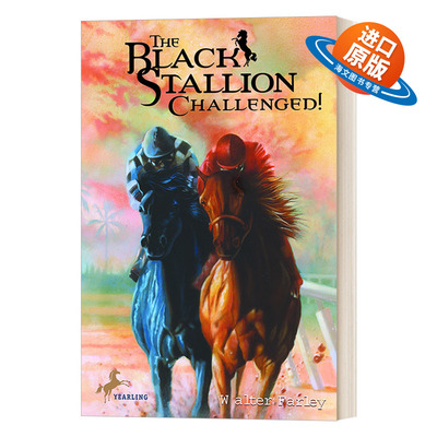 英文原版 The Black Stallion Challenged 黑神驹系列 黑神驹受挑战 Walter Farley 青少年骑马动作冒险小说 英文版 进口英语书籍