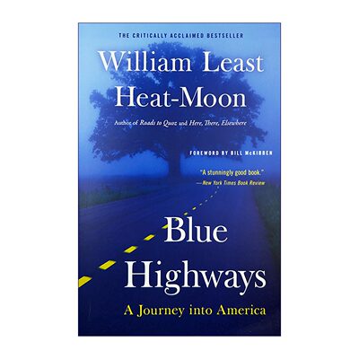 英文原版 Blue Highways 蓝色公路 深入美国游记 英文版 进口英语原版书籍