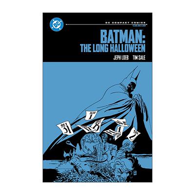 英文原版 Batman The Long Halloween DC Compact Comics Edition 蝙蝠侠 漫长的万圣节 DC漫画精简版 进口英语原版书籍