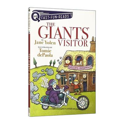 英文原版 The Giants' Visitor 巨人一家的访客 短篇章节书 英文版 进口英语原版书籍