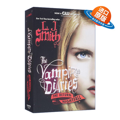 英文原版 The Vampire Diaries: The Return Nightfall 吸血鬼日记归来三部曲之暮色降临 英文版 进口英语原版书籍