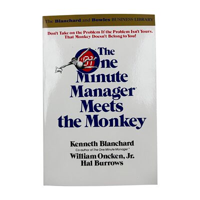 英文原版 The One Minute Manager Meets The Monkey 一分钟经理人 遇见猴子 为管理者释放时间的优先管理法 Ken Blanchard 英文版