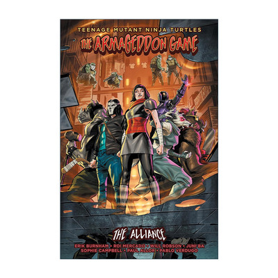 英文原版 Teenage Mutant Ninja Turtles The Armageddon Game The Alliance 忍者神龟 末日游戏 联盟 IDW漫画 Erik Burnham
