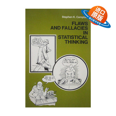 英文原版 Flaws and Fallacies in Statistical Thinking 统计思维中的缺陷和谬误 数学 Stephen K. Campbell 进口英语原版书籍