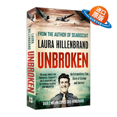 英文原版 Unbroken 坚不可摧 一个关于生存 抗争和救赎的二战故事 劳拉·希伦布兰德 英文版 进口英语原版书籍