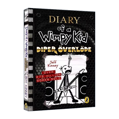 英文原版 Diary of a Wimpy Kid Diper ?verl?de Book 17 小屁孩日记17 平装 儿童章节书 故事图画书 英文版 进口英语原版书籍