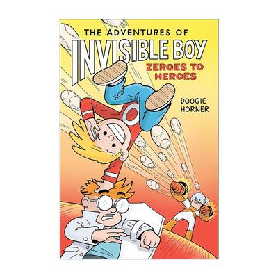 英文原版 The Adventures of Invisible Boy 2 隐形男孩历险记2 儿童超级英雄漫画 杜奇?霍纳 英文版 进口英语原版书籍