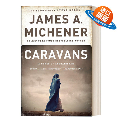 英文原版 Caravans 流浪者史诗 阿富汗历史小说 普利策奖得主詹姆斯·米切纳 James A. Michener 英文版 进口英语原版书籍
