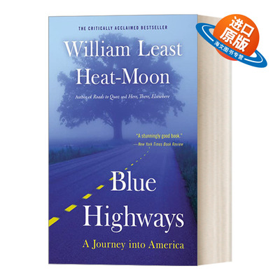 英文原版 Blue Highways 蓝色公路 深入美国游记 英文版 进口英语原版书籍
