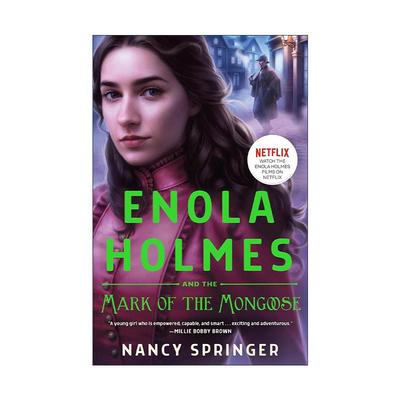 英文原版 Enola Holmes and the Mark of the Mongoose 埃诺拉福尔摩斯和猫鼬的印记 影视原著 英文版 进口英语原版书籍