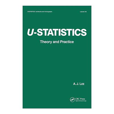 英文原版 U-Statistics U统计量 理论与实践 英文版 进口英语原版书籍