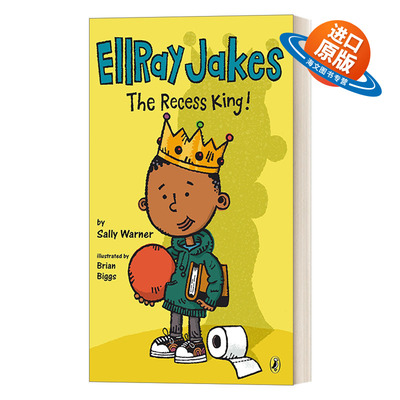 英文原版 Ellray Jakes 08 埃雷·杰克系列8 埃雷·杰克是休息大王 Sally Warner 6-8岁儿童社交友谊小说 英文版 进口英语原版书籍