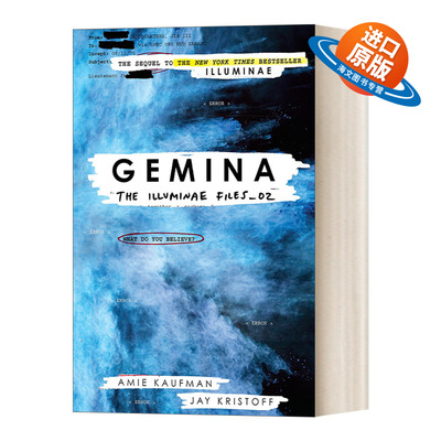 英文原版 Gemina The Illuminae Files 02 瞬移交锋 星谜档案系列2 青少年科幻小说 Amie Kaufman 纽约时报畅销书 英文版 进口原版