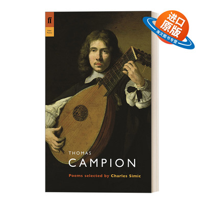 英文原版 Thomas Campion 托马斯·坎皮恩诗选 查尔斯·西米克选编费伯诗人评论系列 英文版 进口英语原版书籍