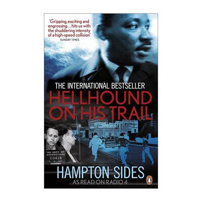 英文原版 Hellhound on his Trail 头号追凶 马丁·路德·金遇刺案调查 犯罪纪实 英文版 进口英语原版书籍