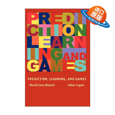 英文原版 Prediction Learning and Games 预测 学习和游戏 精装 Nicolo Cesa-Bianchi 英文版 进口英语原版书籍