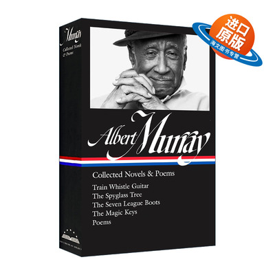 英文原版 Albert Murray Collected Novels & Poems LOA #304 阿尔伯特·穆雷 小说与诗歌集 精装 英文版 进口英语原版书籍