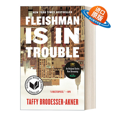 英文原版 Fleishman Is in Trouble 弗莱斯曼有麻烦了 Hulu同名美剧原著小说 Taffy Brodesser-Akner 英文版 进口英语原版书籍
