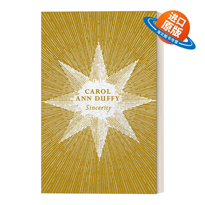 英文原版 Sincerity 卡罗尔安达菲诗集 真挚 桂冠诗人 英文版 进口英语原版书籍
