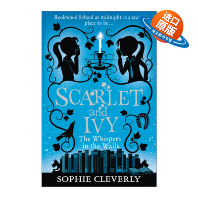 英文原版 The Whispers in the Walls 斯嘉丽和艾薇推理系列2 墙里的声音 Sophie Cleverly儿童侦探小说 英文版 进口英语原版书籍