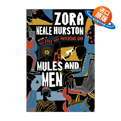 英文原版 Mules and Men 骡与人 黑人民间故事集 美国黑人作家赫斯顿Hurston 英文版 进口英语原版书籍