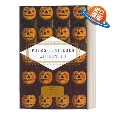 英文原版 Bewitched And Haunted 恐怖诗歌集 Everyman精装收藏版 口袋诗歌系列 英文版 进口英语原版书籍