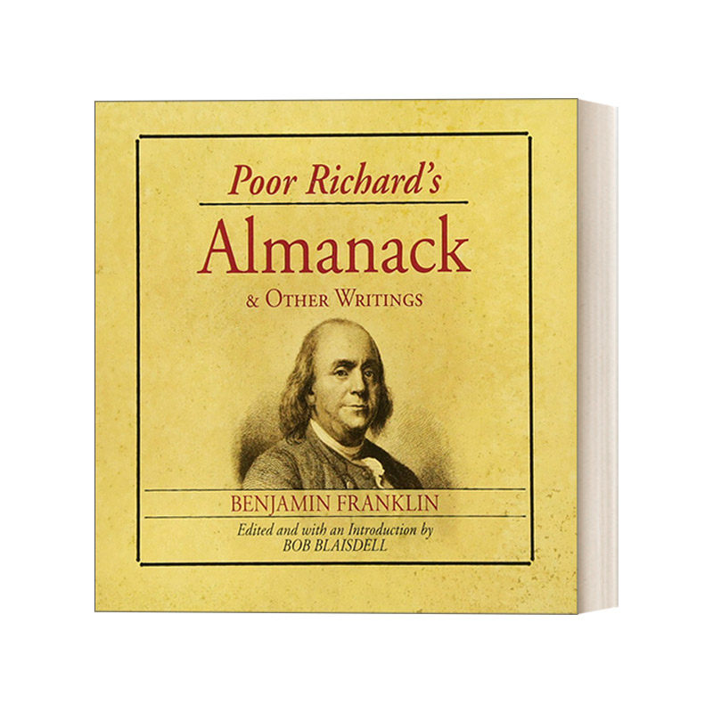 英文原版 Poor Richard's Almanack and Other Writings富兰克林可怜的理查年鉴和其他著作英文版进口英语 ...