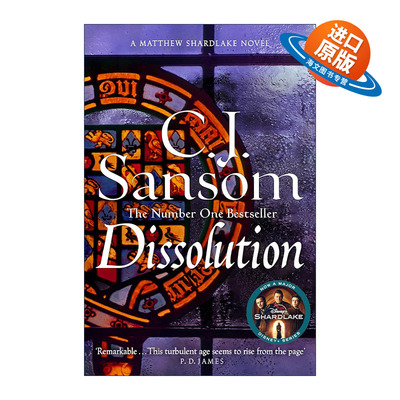 英文原版 Dissolution 碎湖系列1 瓦解 都铎疑云 The Shardlake Series 英文版 进口英语原版书籍