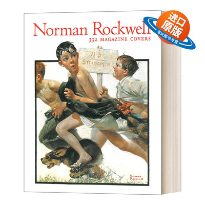 英文原版 Norman Rockwell 332 Magazine Covers 洛克威尔画集收藏版 332期杂志封面集 精装 英文版 进口英语原版书籍