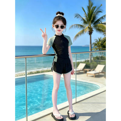 英国潮牌泳衣女儿童夏装2026新款