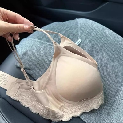 细肩带可外露内衣女小胸显大聚拢