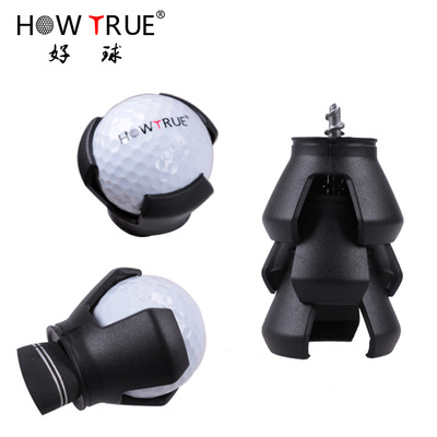高尔夫捡球器Golf ball picker推杆球杆握把迷你捡球座 吸球器