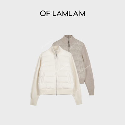 “奢绒至上”BC款100%绵羊毛白鹅绒法式定奢羽绒服 LAMLAM MW164G