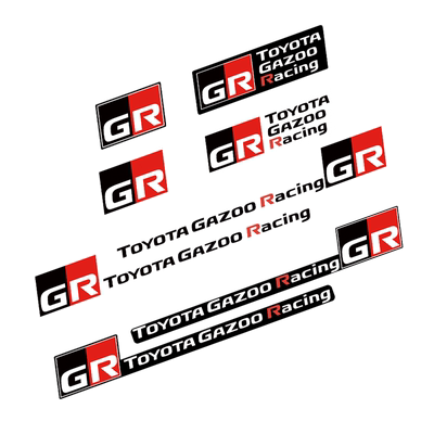 丰田86GR赛道竞速车贴