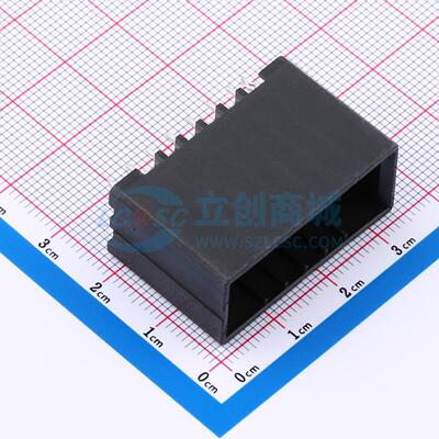 线对板针座 DL3810-12A 插件,P=3.81mm 2x6P 直插 电子元器件配单
