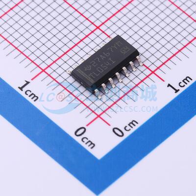FET输入运放 TL054IDR SOIC-14 原装正品 电子元器件配单