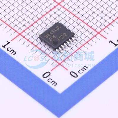 模拟开关/多路复用器 MAX313LEUE+ TSSOP-16 原装正品