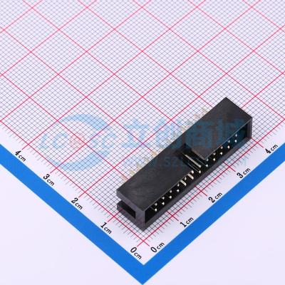 排针 GPHA204-1202A001R1AC 插件,P=2.54mm 2x12P 方针 原装正品