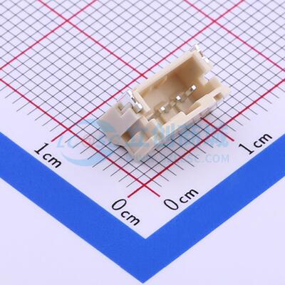 线对板针座 HX20007-3AWB SMD,P=2mm,卧贴 1x3P 卧贴 电子元器件