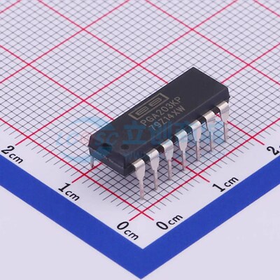 原装 仪表放大器 PGA203KP PDIP-14 全新