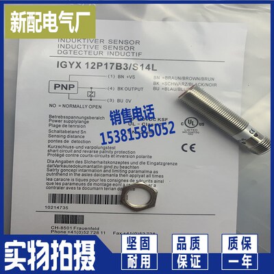 IGYX 08P17B3/S35L IGYX 08N17B3/S35L感应开关